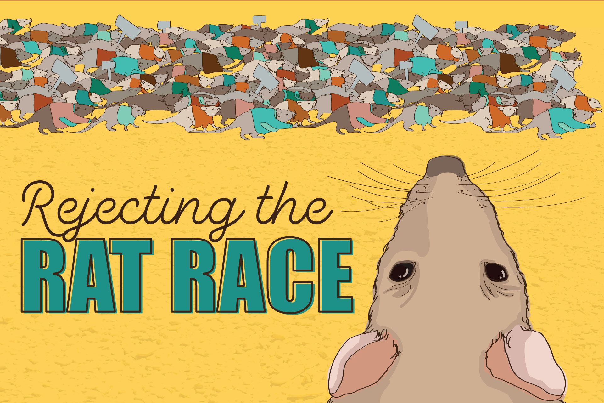 Rejecting The Rat Race Word On The Street Magazine Rejecting The Rat Race Word On The Street Magazine